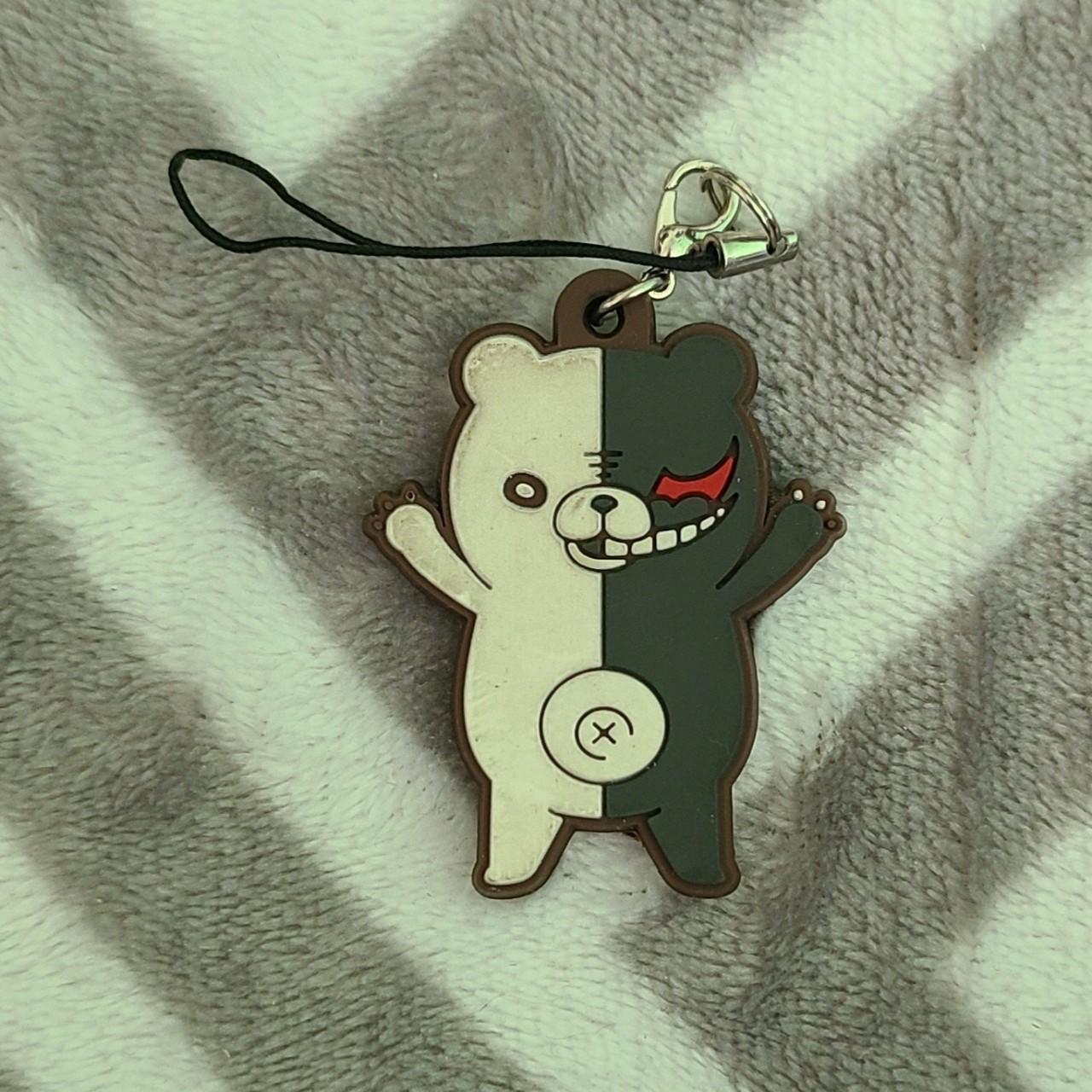 Monokuma Rubber Charm Gently used in ita bag - no... | Depop