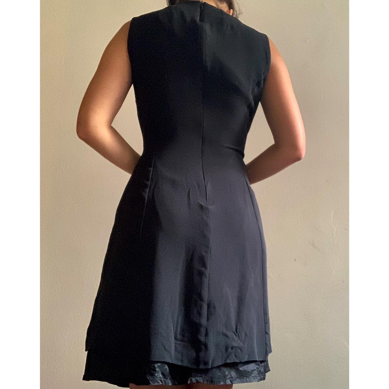 Amazing designer black form fitting 100% silk Kiton... - Depop