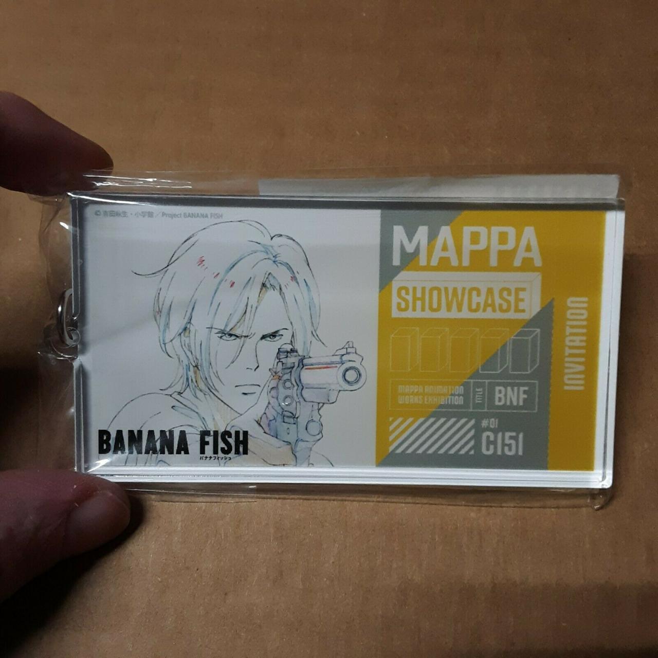 Banana Fish MAPPA Showcase Ash Lynx Acrylic Mascot... - Depop