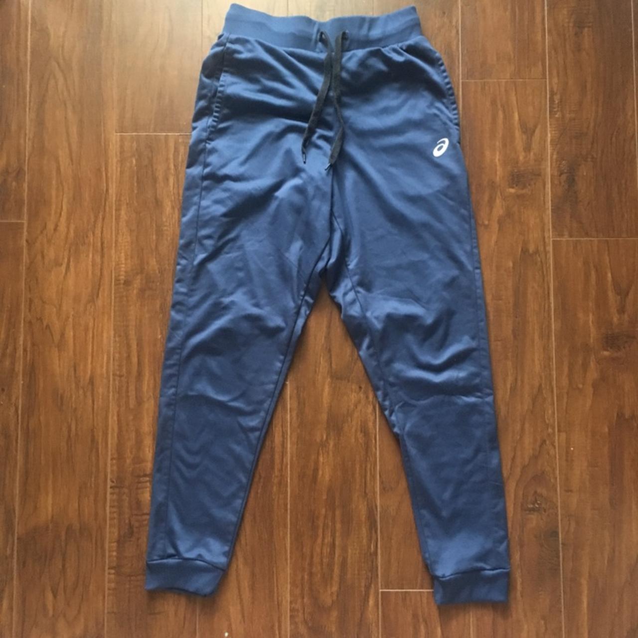 ASICS Navy blue workout joggers Great condition,... - Depop