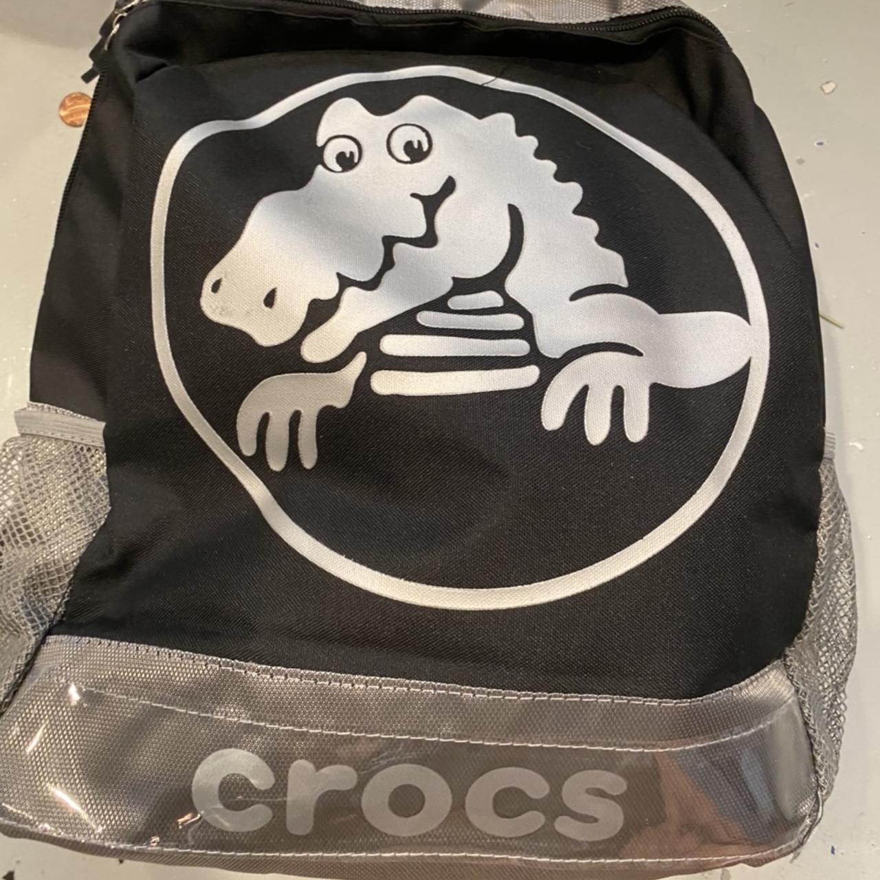 Croc backpack RARE‼️ dm got offers #crocs #brandy... - Depop