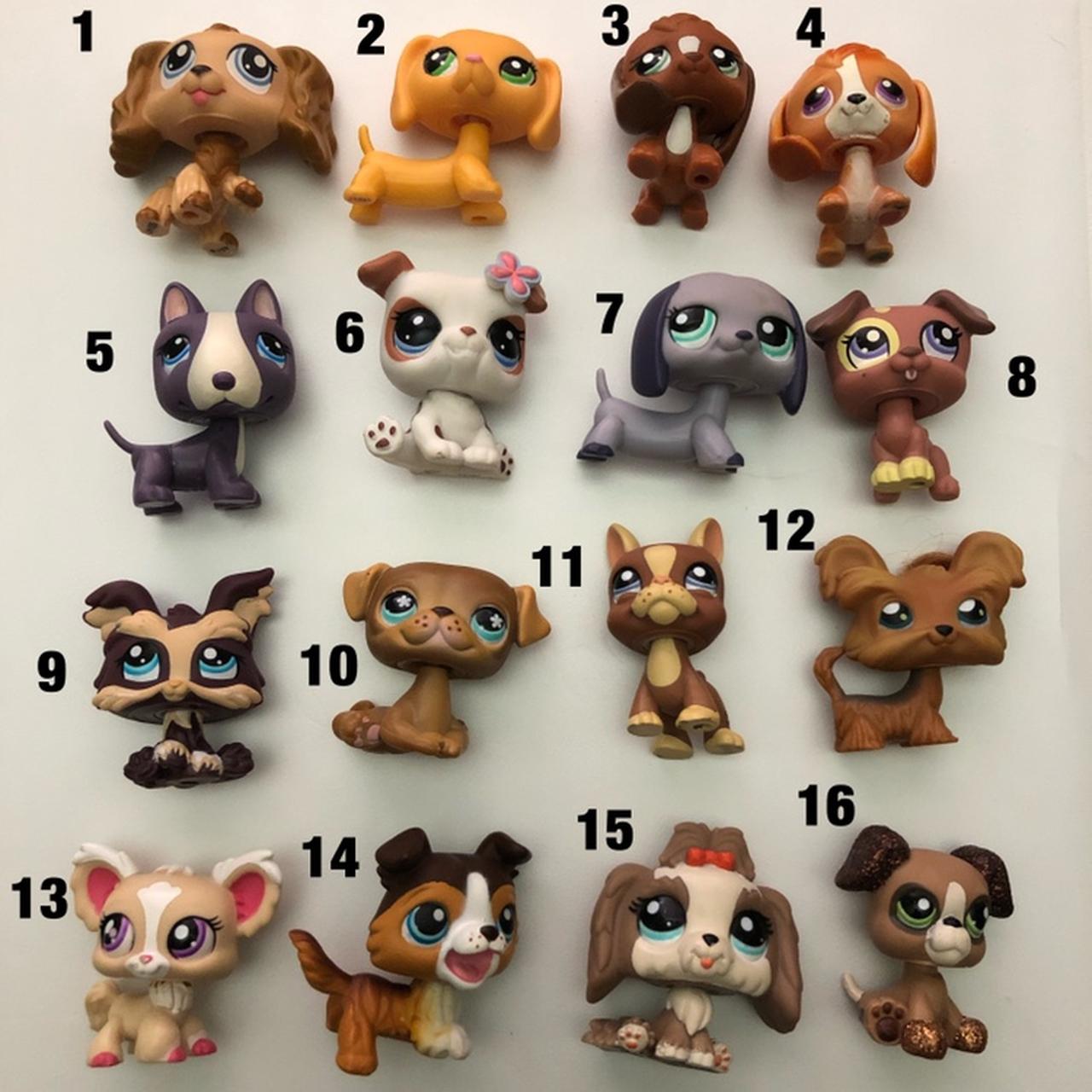littlest pet shop - assortment of dogs see rest of... - Depop