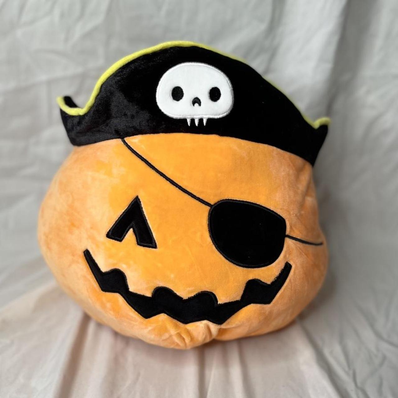 16” reversible Squishmallow Bat & Pirate Pumpkin 🎃 🦇... - Depop