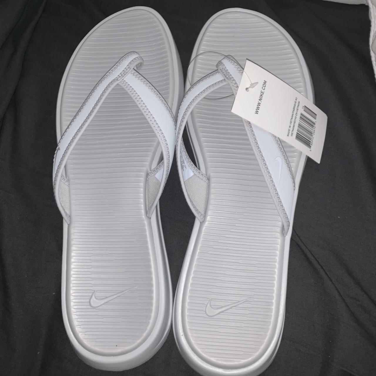 BRAND NEW nike womens ultra celso flip flops. never... - Depop