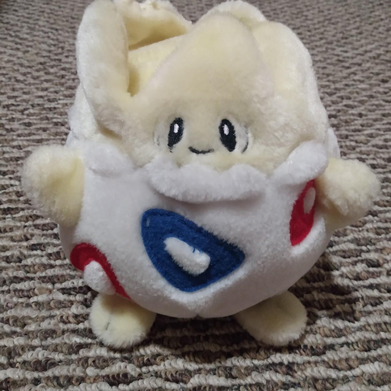 Vintage 1998 talking Togepi plush, battery operated... | Depop