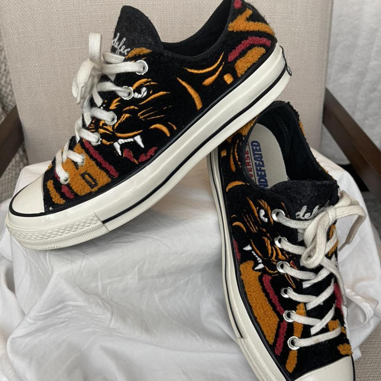 I loved this converse x undefeated collab but... - Depop