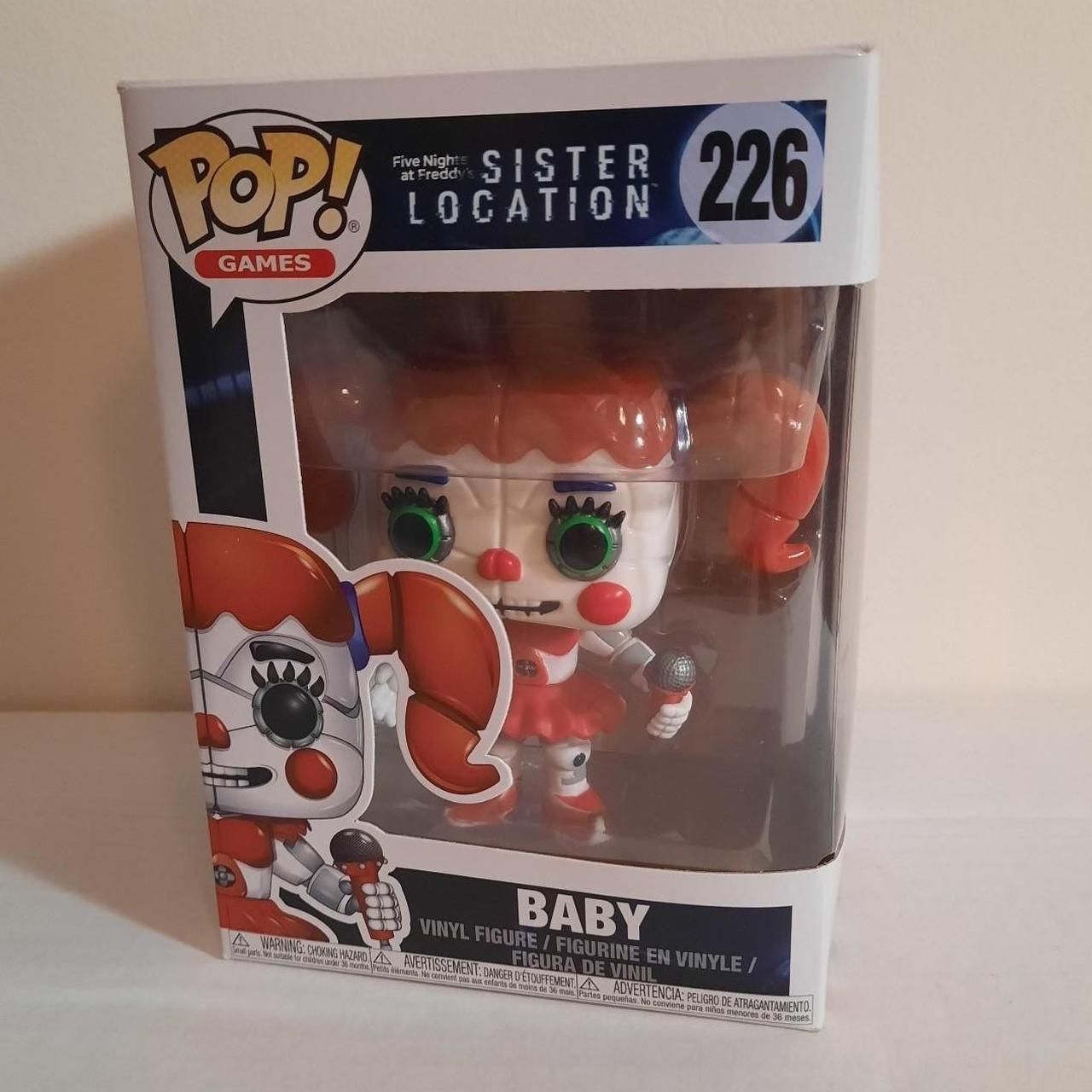 Five Nights at Freddy's Sister Location Baby Funko... - Depop