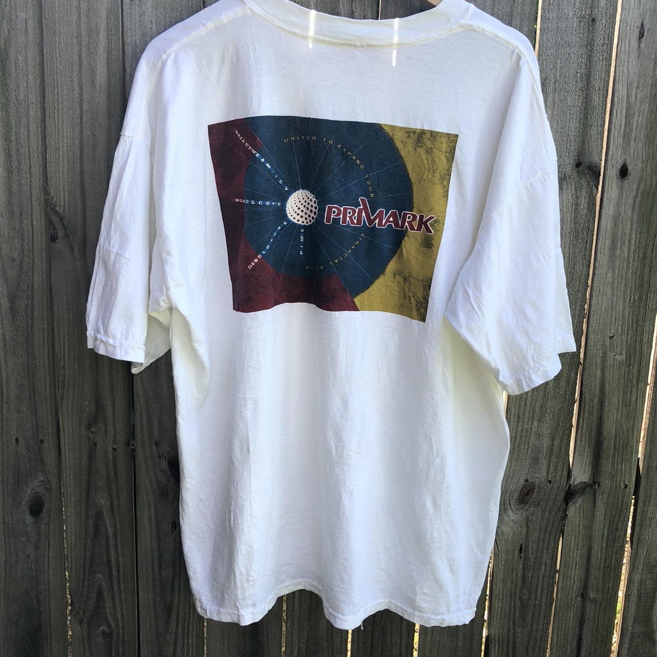 (Men’s XL) Rare Vintage 90s Primark t-shirt 💾 🔥... - Depop