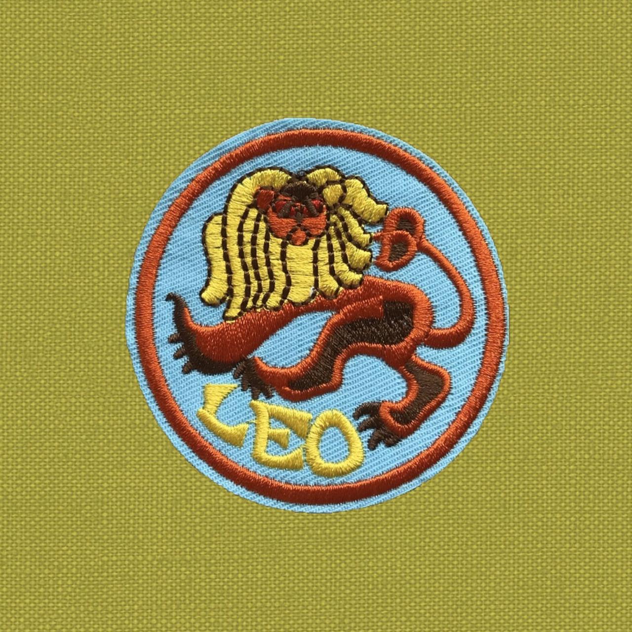 🌼Leo Zodiac Sign Patch 🌼Size: 2.75” diameter 🌼Buy 3... - Depop