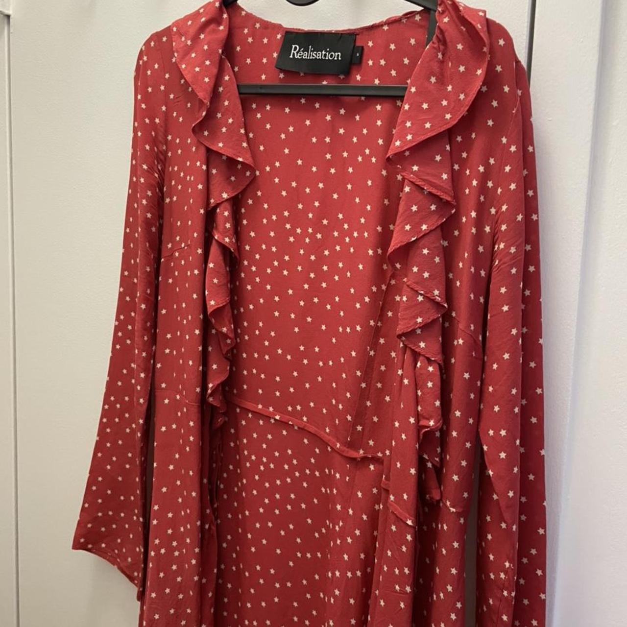 Realisation par Alexandra dress in the red star... - Depop