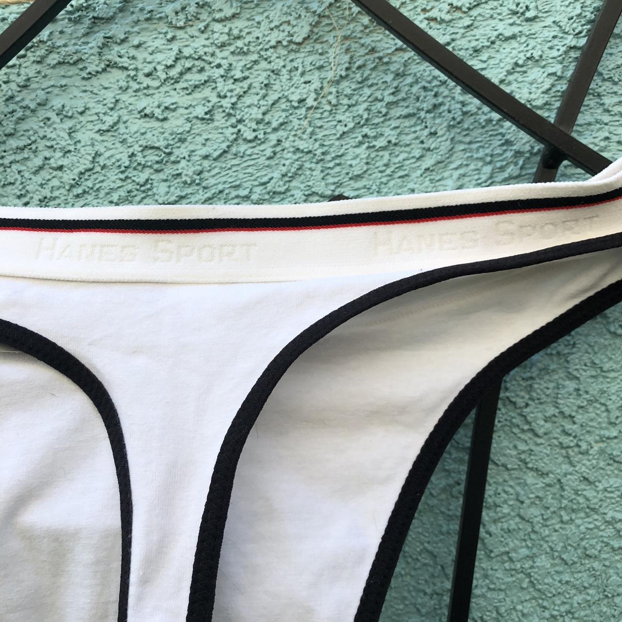 Ladies’ Hanes Thong My mom got these as a white... - Depop