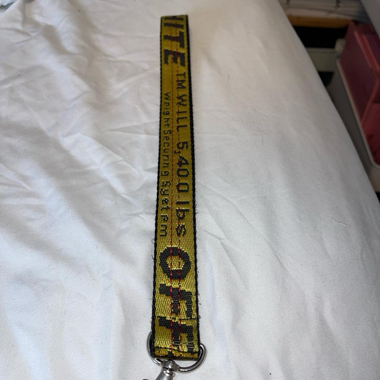 This is an off white key chain. - Depop
