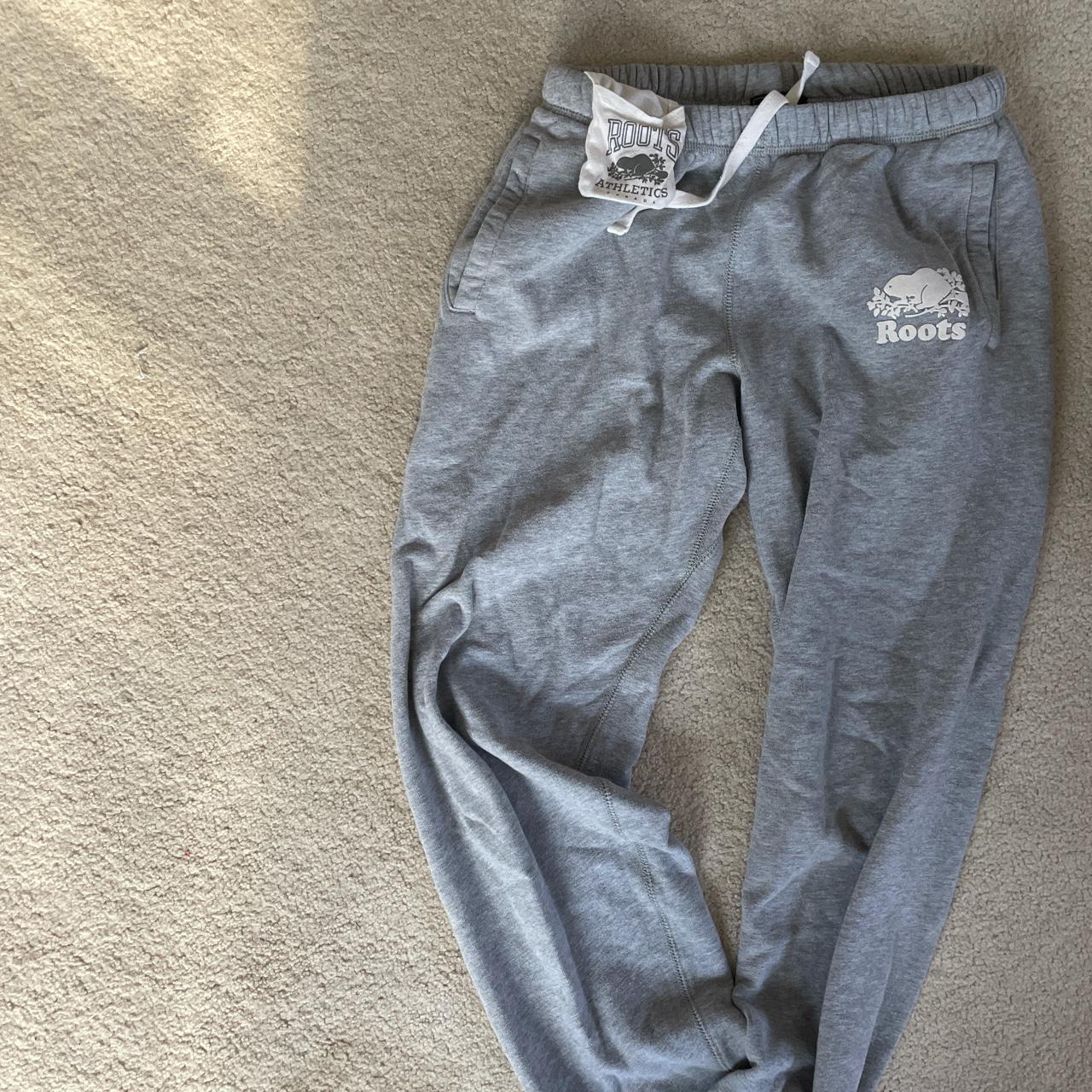 Roots sweatpants in great condition! Worn a handful... - Depop
