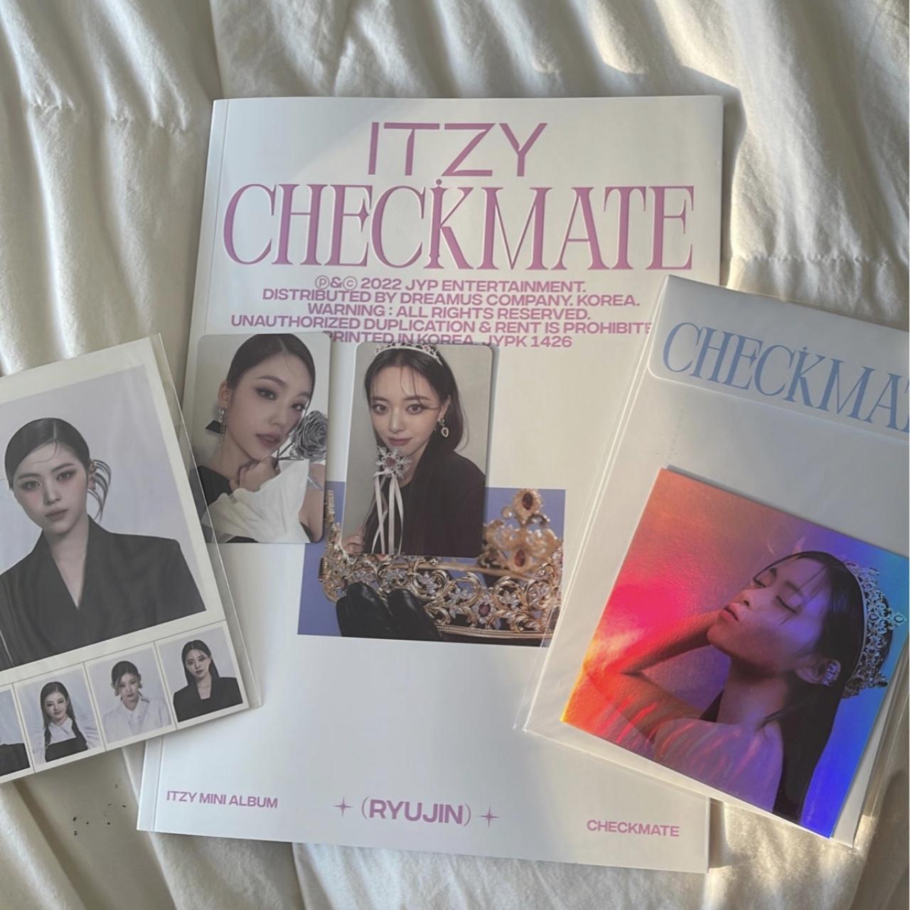 Itzy Ryujin Checkmate Album - comes with all... - Depop