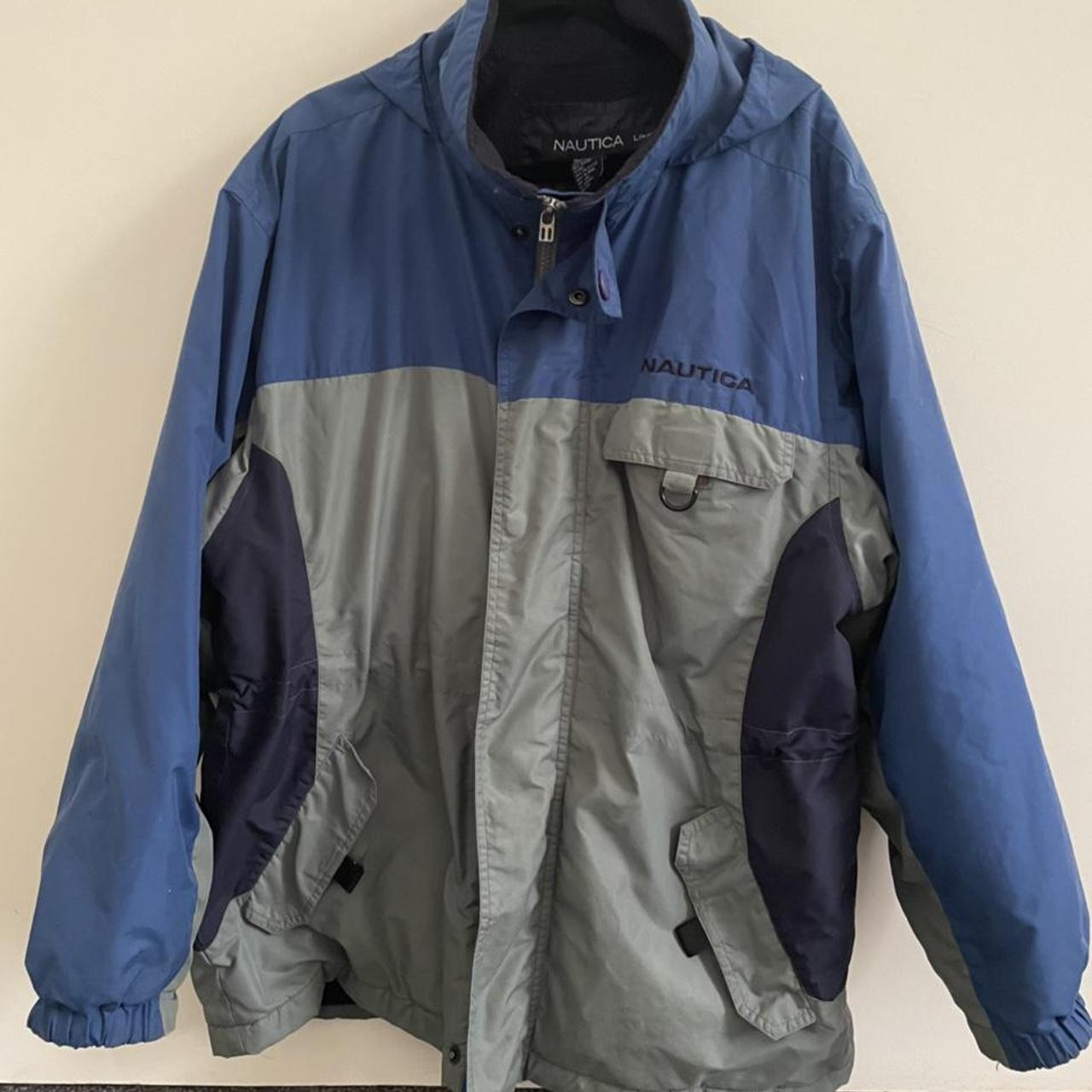 NAUTICA VINTAGE JACKET SIZE L💙 #nautica #vintage... - Depop