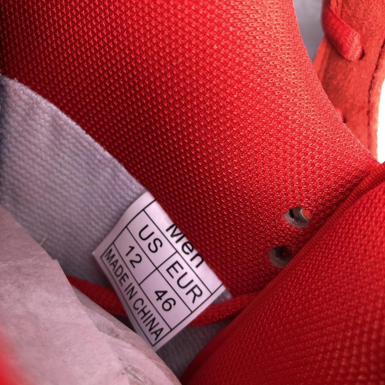 Cherry Red Ghost Custom Dunks Brand new never worn... - Depop