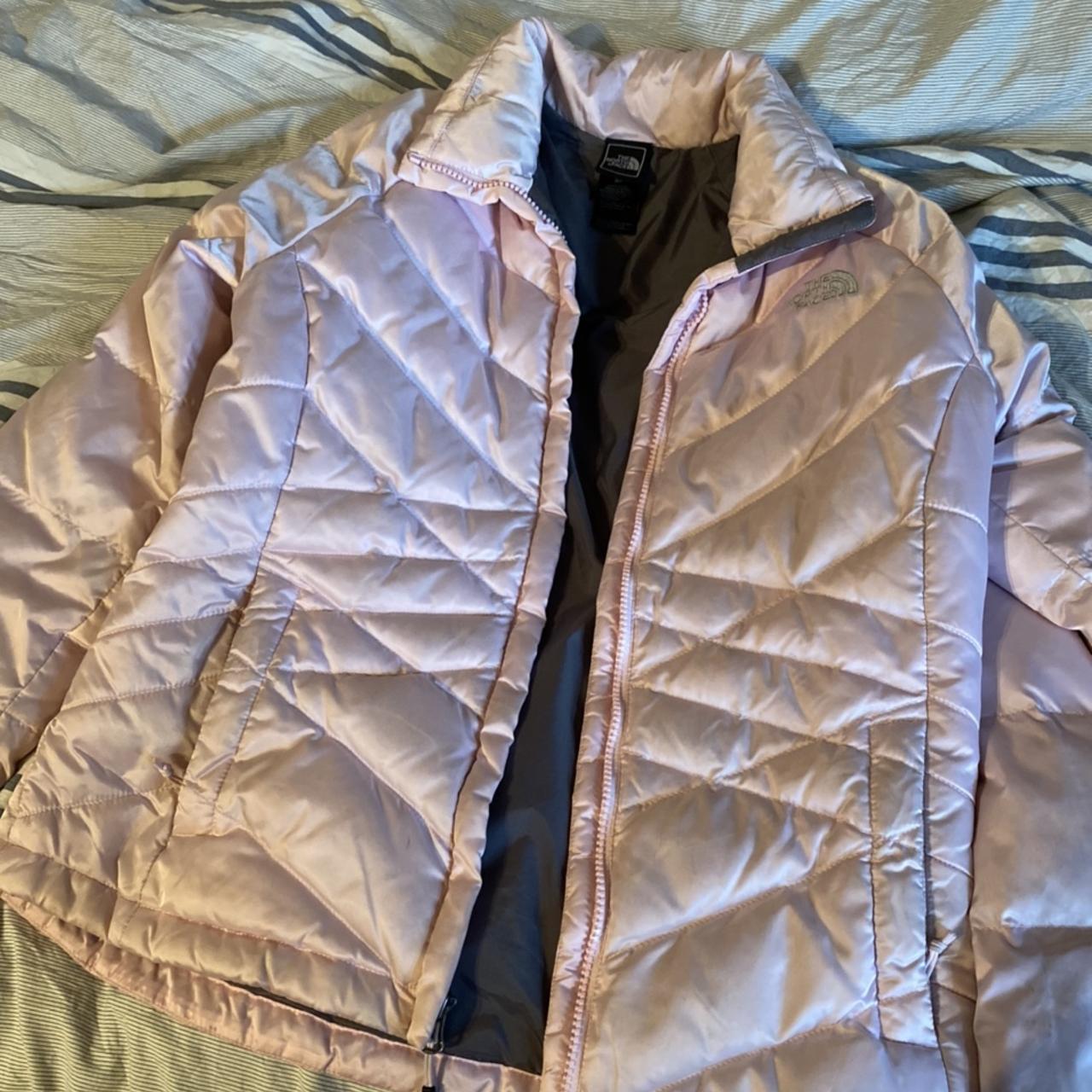 north face 660 light pink jacket #jackets #pink... - Depop