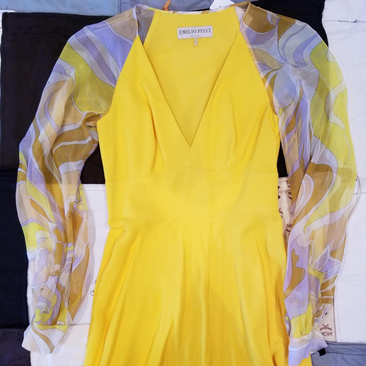 Emilio pucci. Rare brand new w tags yellow canary... - Depop