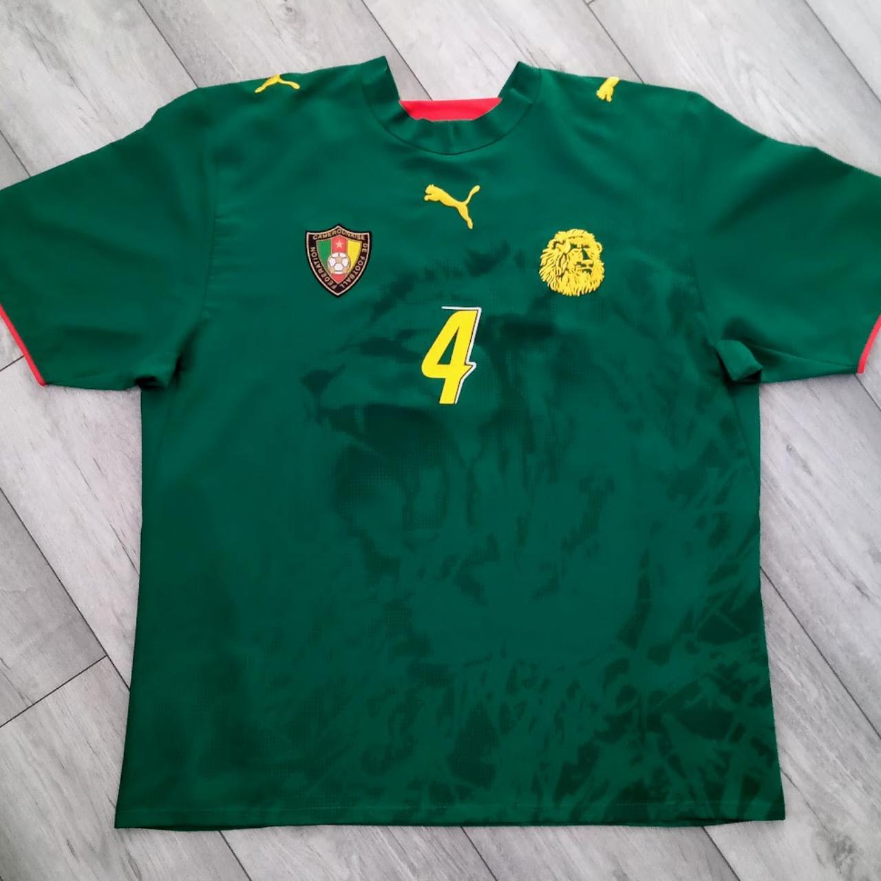 Authentic original Cameroon home football shirt... - Depop