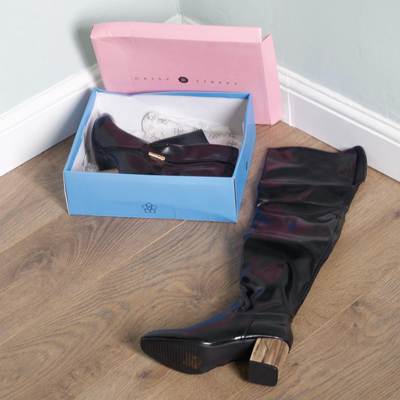 Never worn.The box a bit squashed. DAISY STREET... - Depop