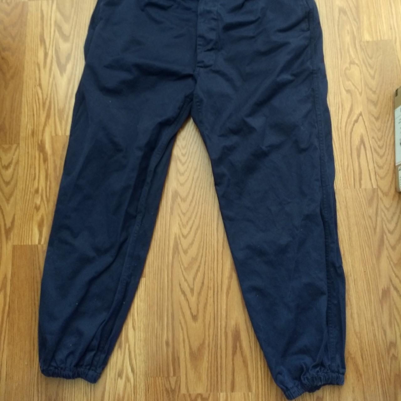 Vintage Italian Military Surplus Work Pants 37"... - Depop