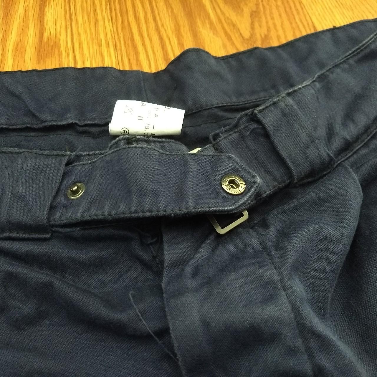Vintage Italian Military Surplus Work Pants 37"... - Depop