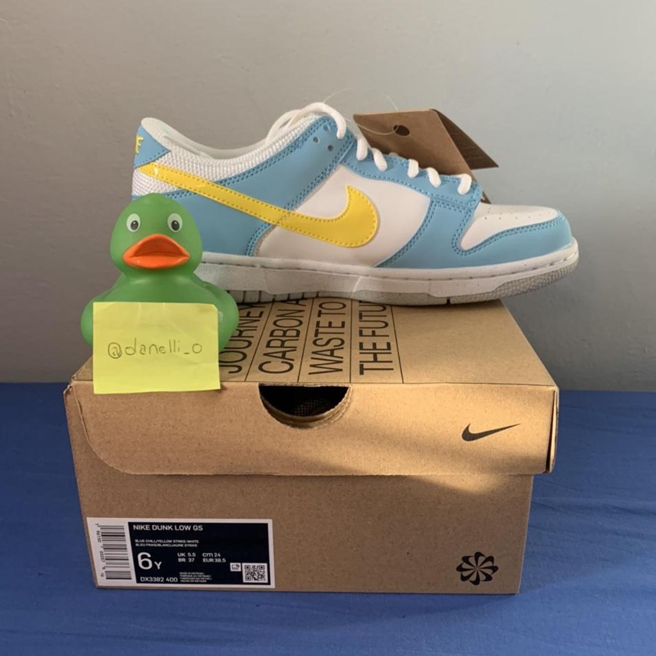 Nike dunk low Homer Simpson gs Eu 38 us 5,5y uk... - Depop