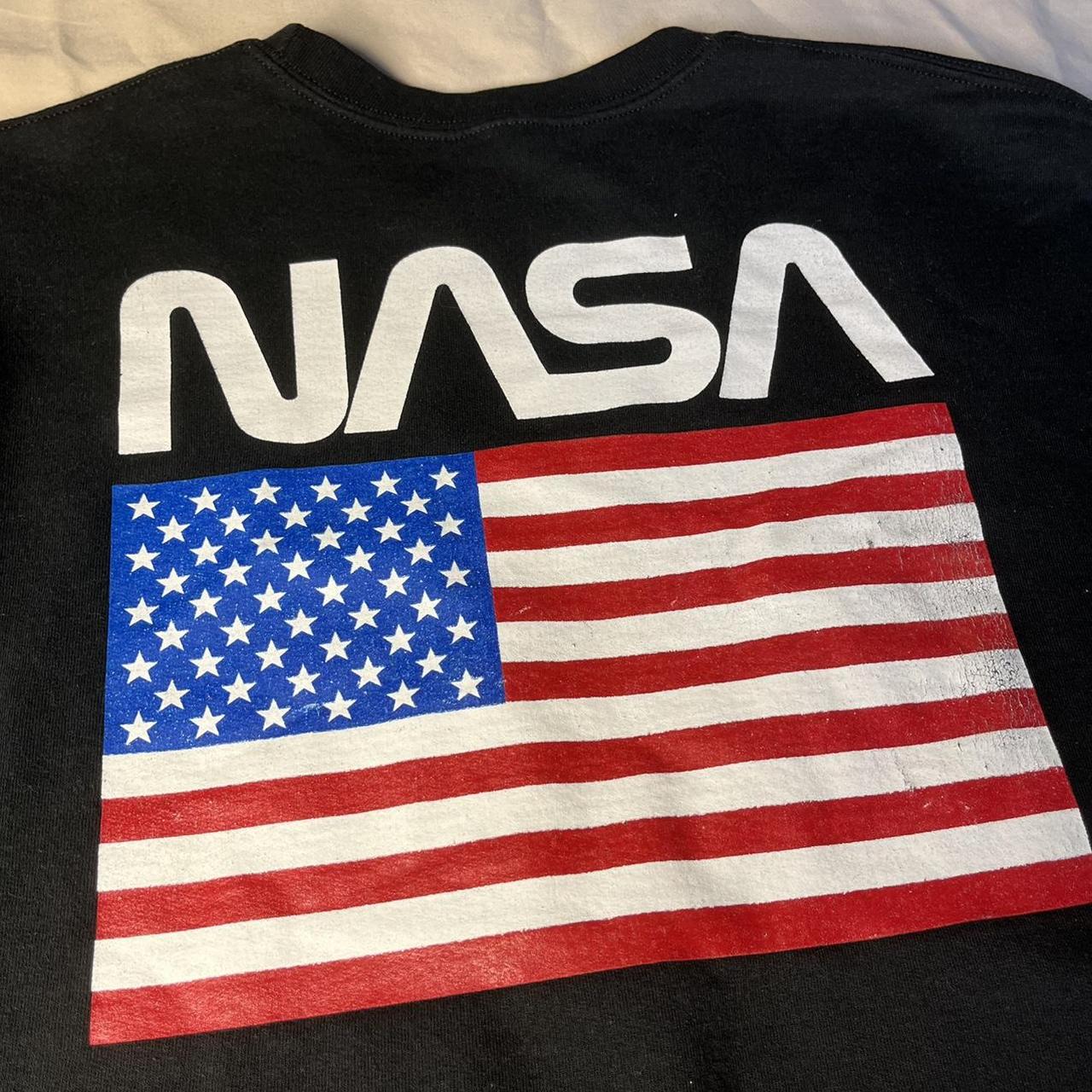 nasa usa crewneck brand pacsun size: M fits... - Depop