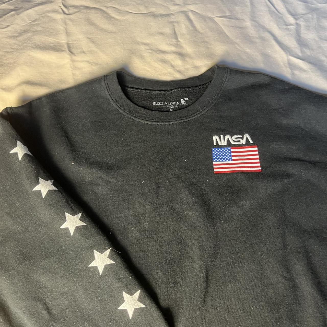 nasa usa crewneck brand pacsun size: M fits... - Depop