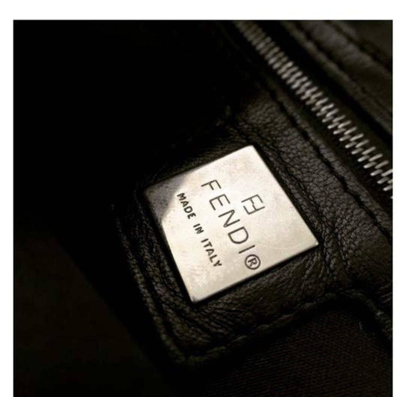 100% authentic Black Leather Fendi Crossbody... - Depop