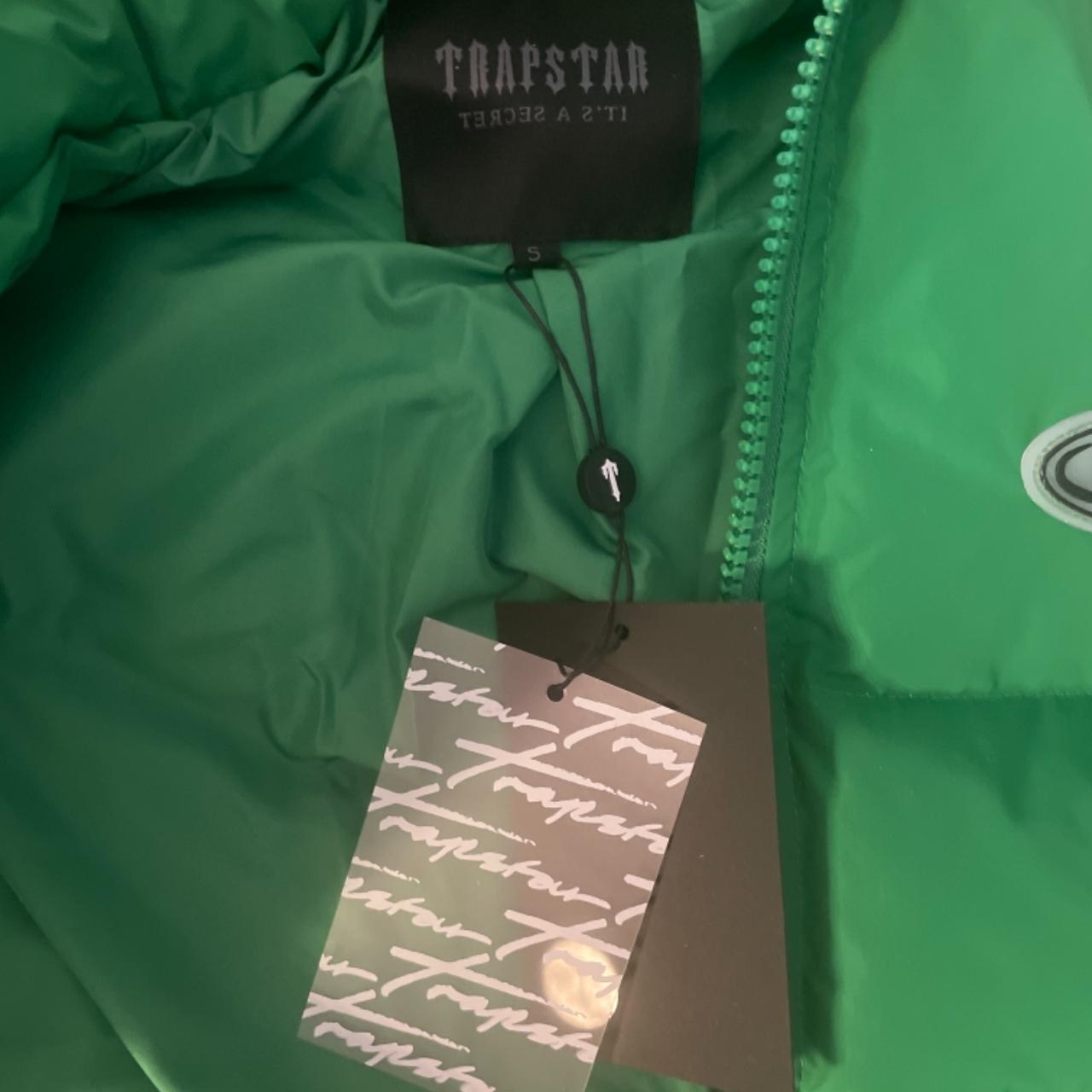 Green Trapstar men’s jacket Brand new never worn,... - Depop