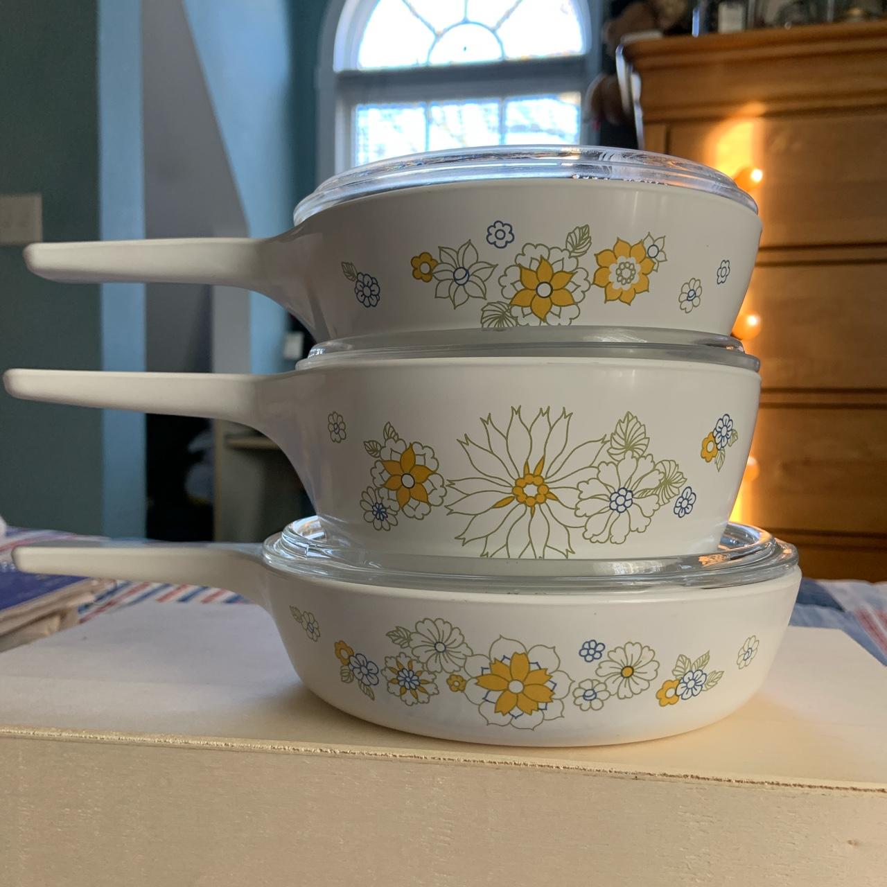 Vintage Corning Ware “Floral Bouquet” in excellent... - Depop