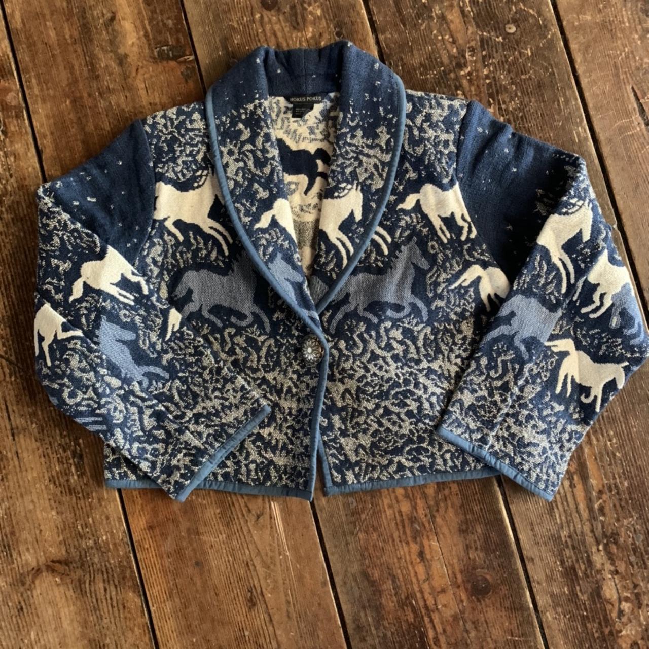 Wild horses concho jacket, adorable western coat... - Depop