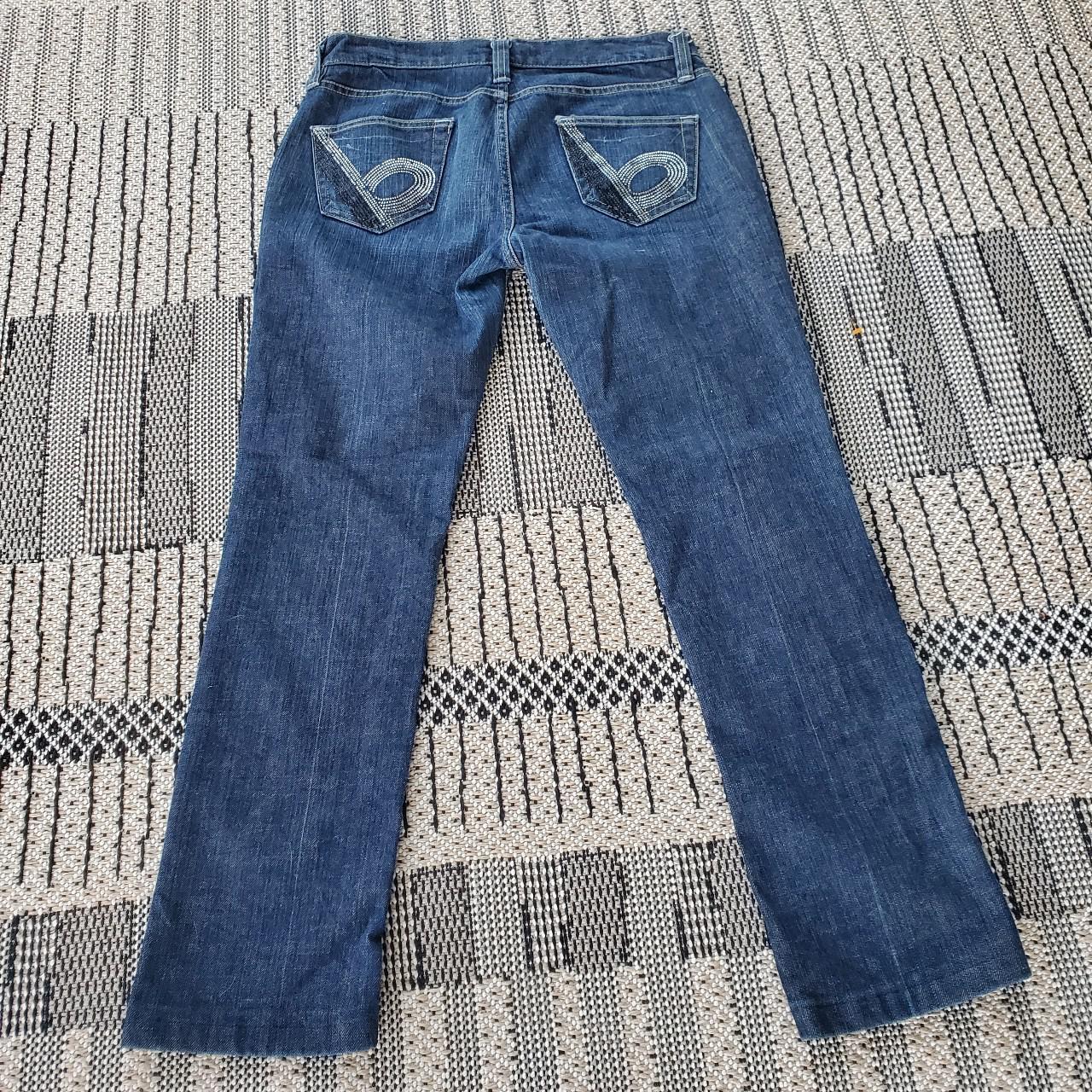 bebe Straight Leg Jeans These jeans are made in the... | Depop
