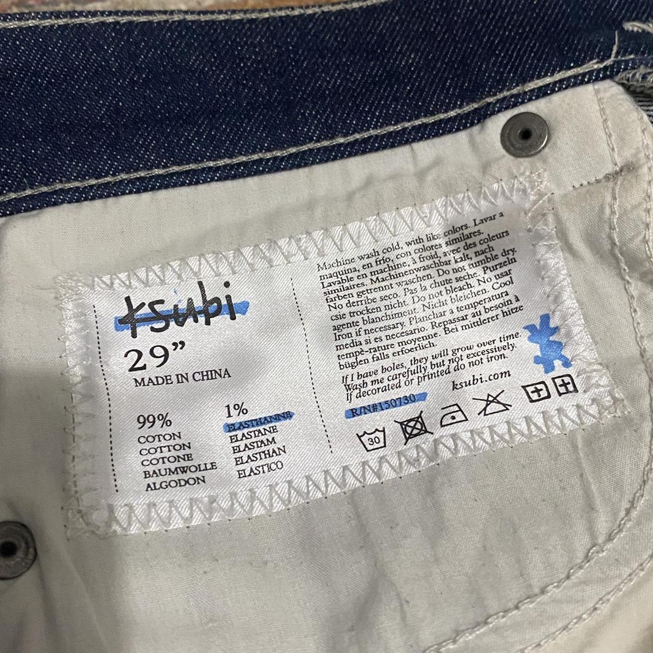 Ksubi Bullet Roarr Indigo Jeans (Unisex) Size 29... - Depop