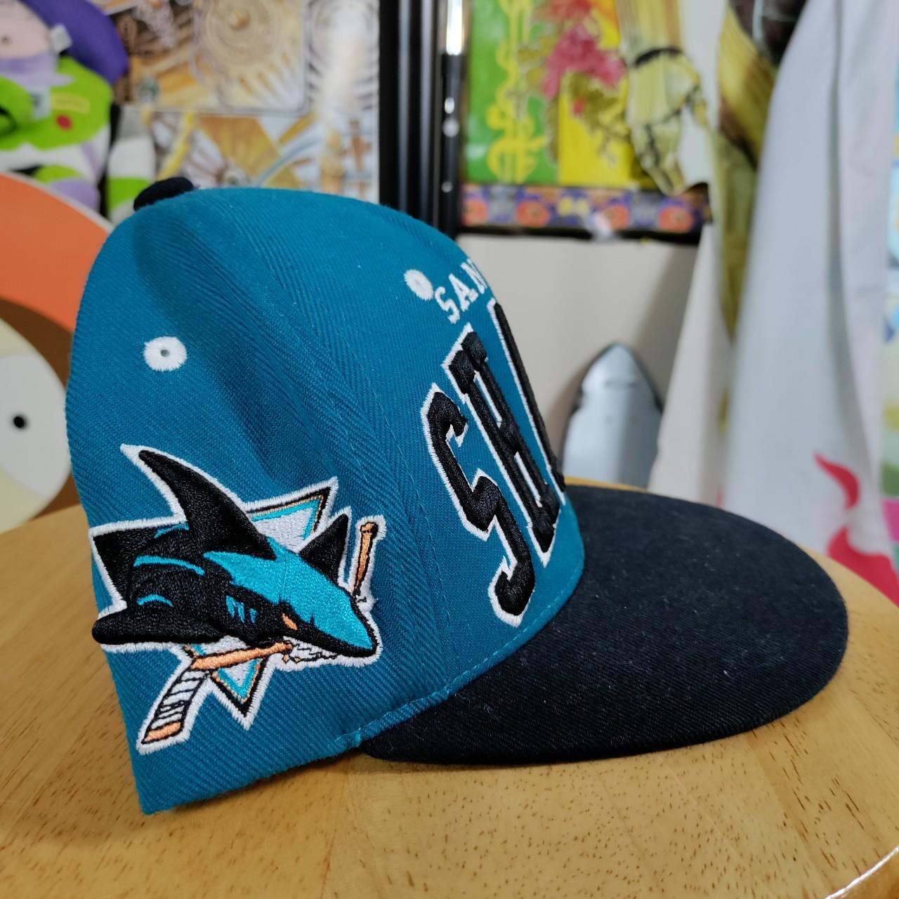 San Jose sharks cap script snap back zephyr ... - Depop