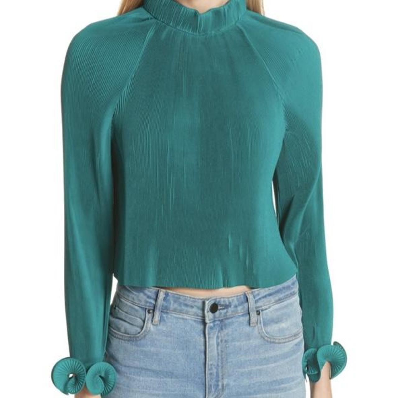 Tibi pleated top - Depop