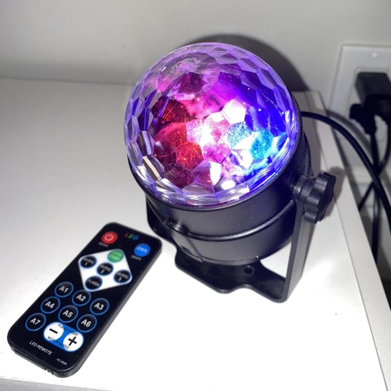 Led disco ball 🪩 Fun for parties, room decor, etc.... - Depop