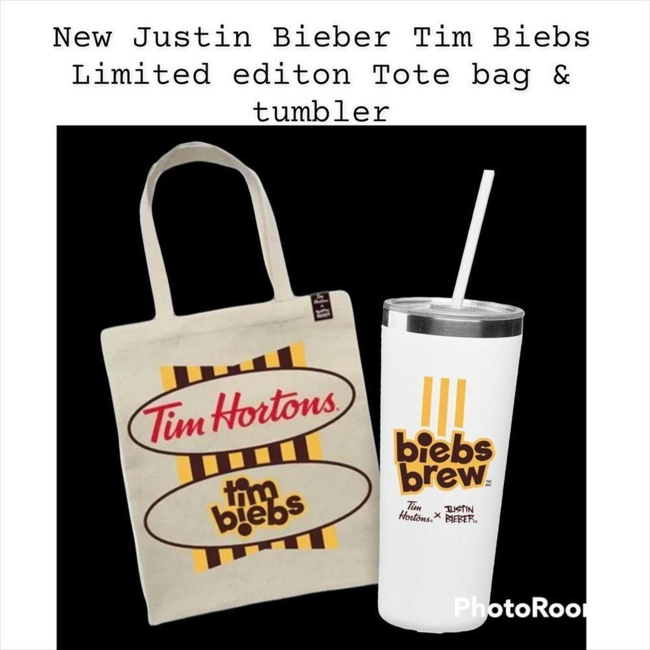 New limited edition Justin beiber Tim Hortons Tim... - Depop