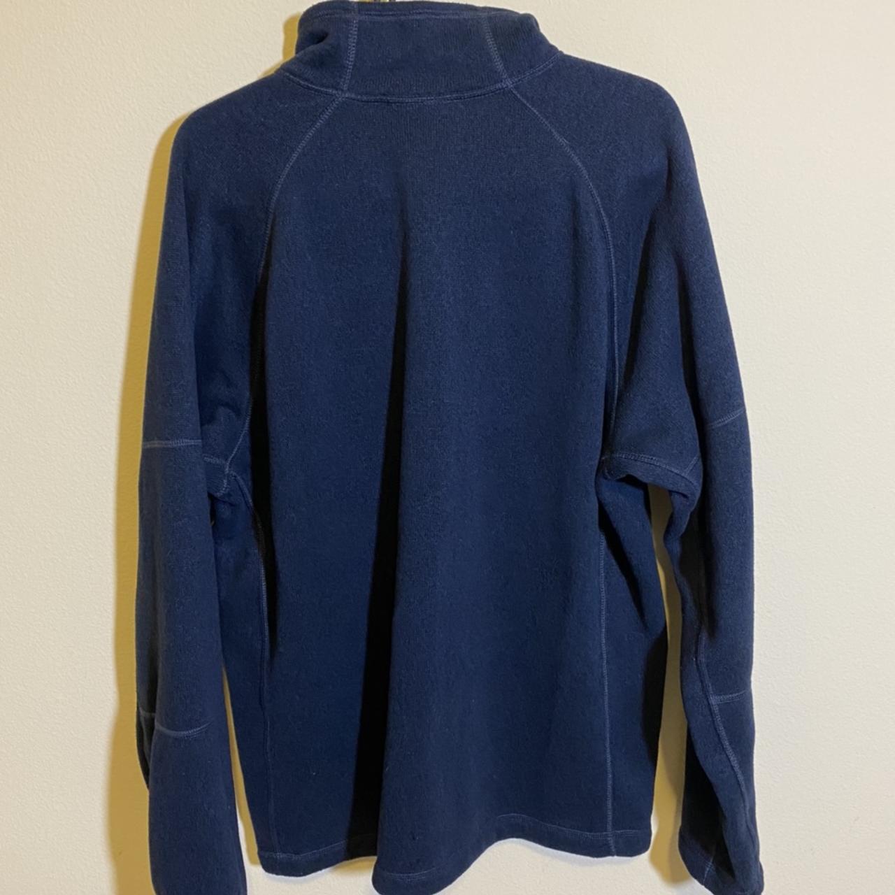 North Face Half Zip Fleece Mens Large Excellent... - Depop