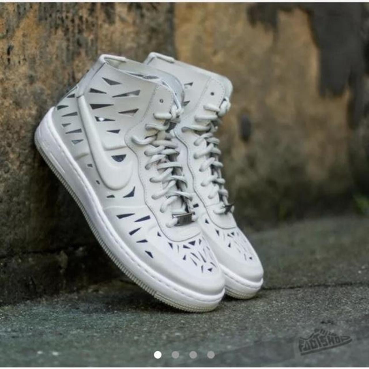 The coolest vintage Nike cut out trainers Never seen... - Depop