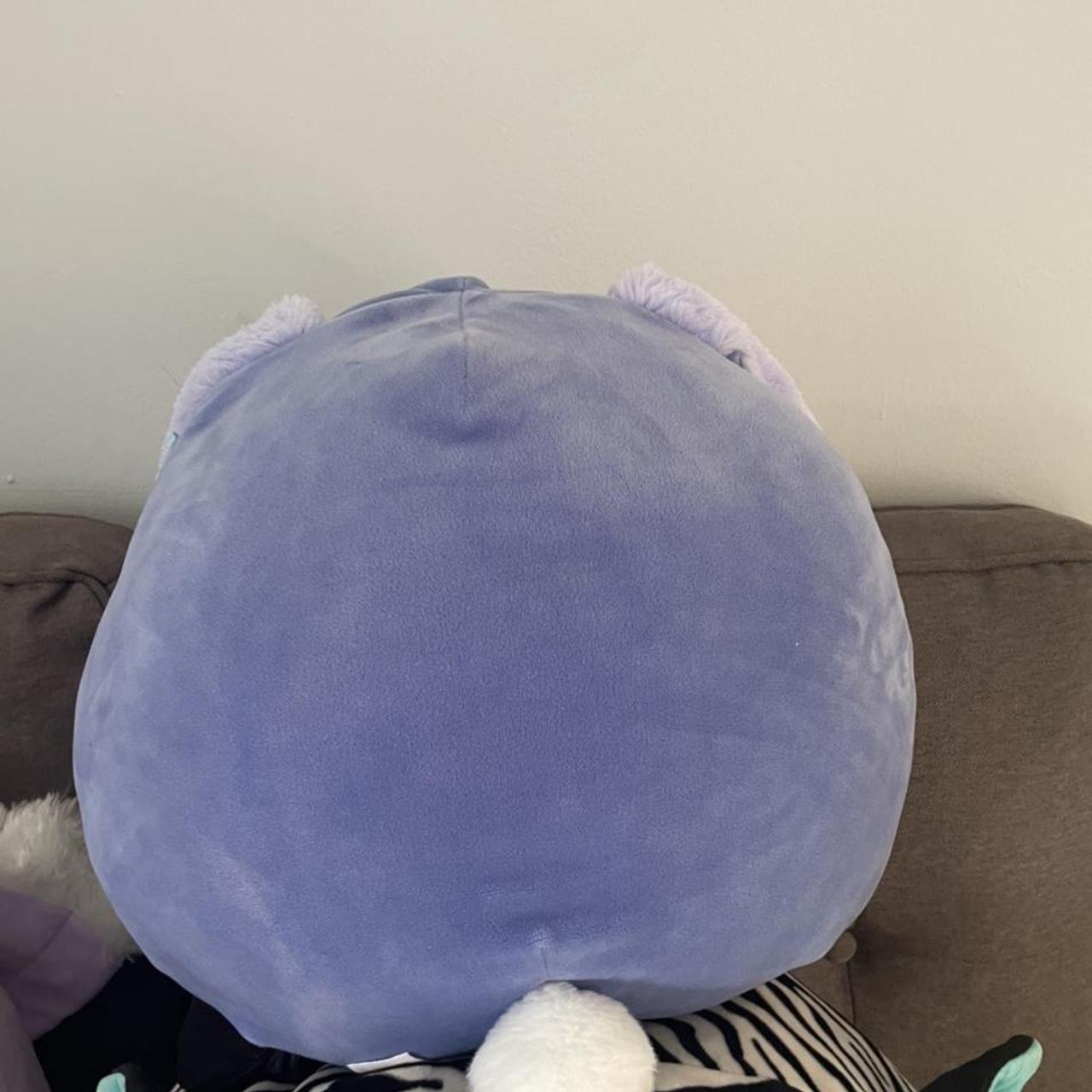 Purple bunny squishmallow 12” new - Depop