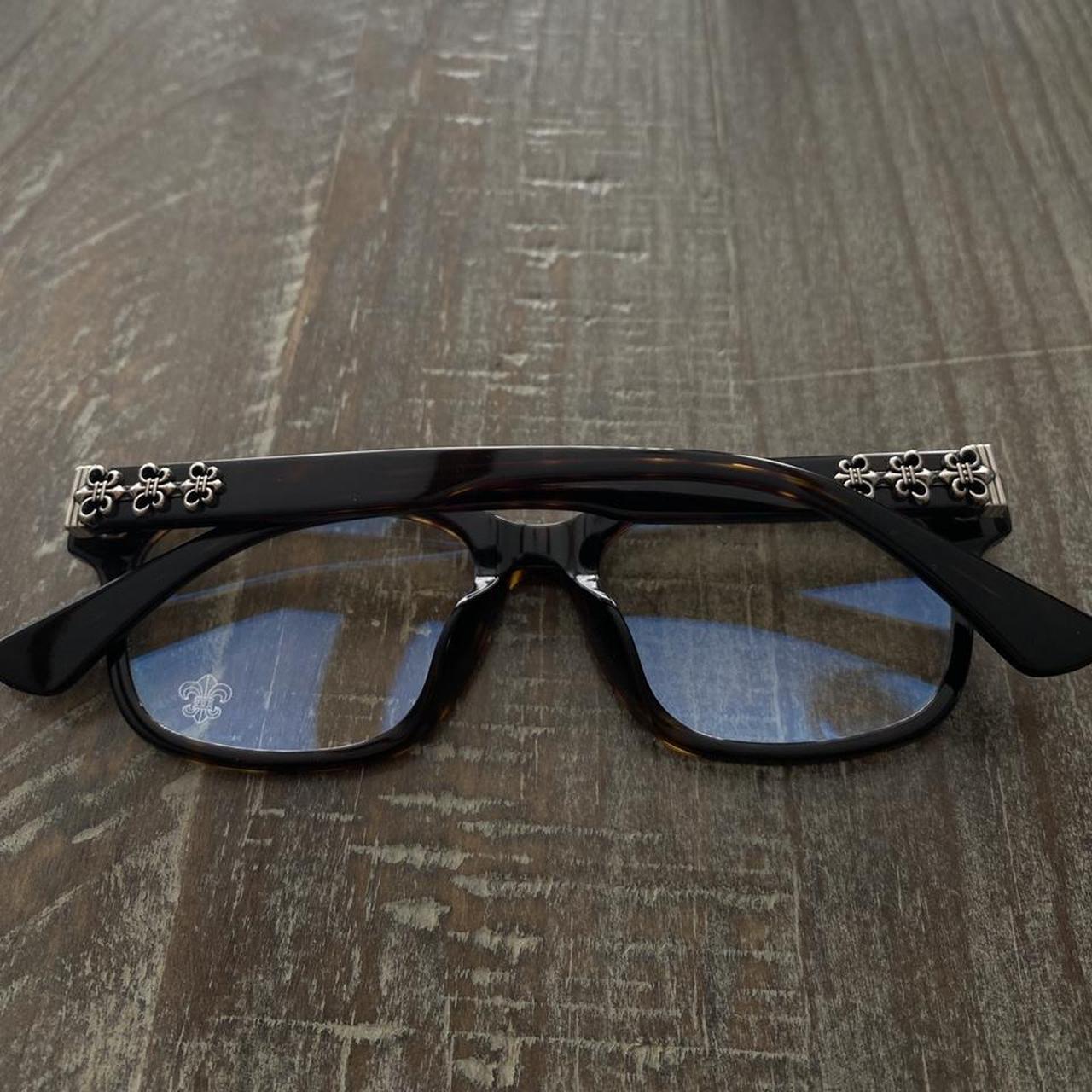 Chrome Hearts Uv Blue Light Glasses (Non... - Depop