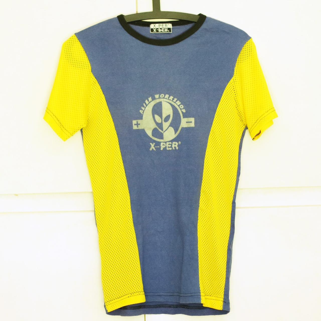 Official X-PER ALIEN WORKSHOP Elastic T-Shirt USED... - Depop
