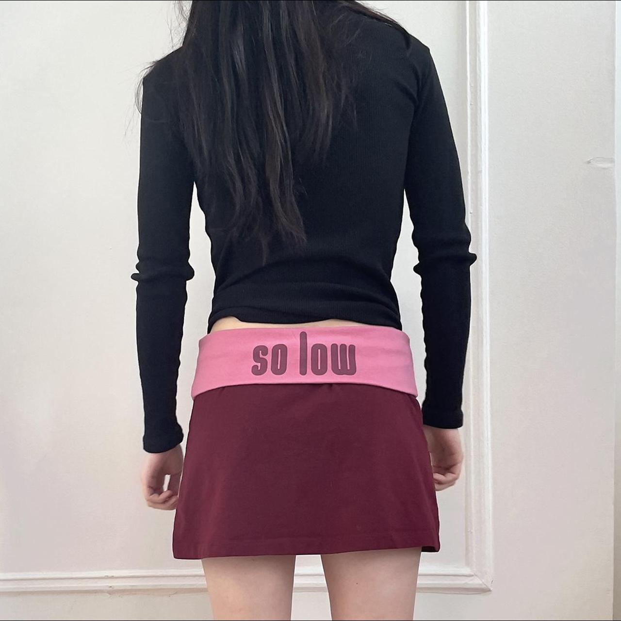 So low mini skirt in pink. Bought for myself but it... - Depop
