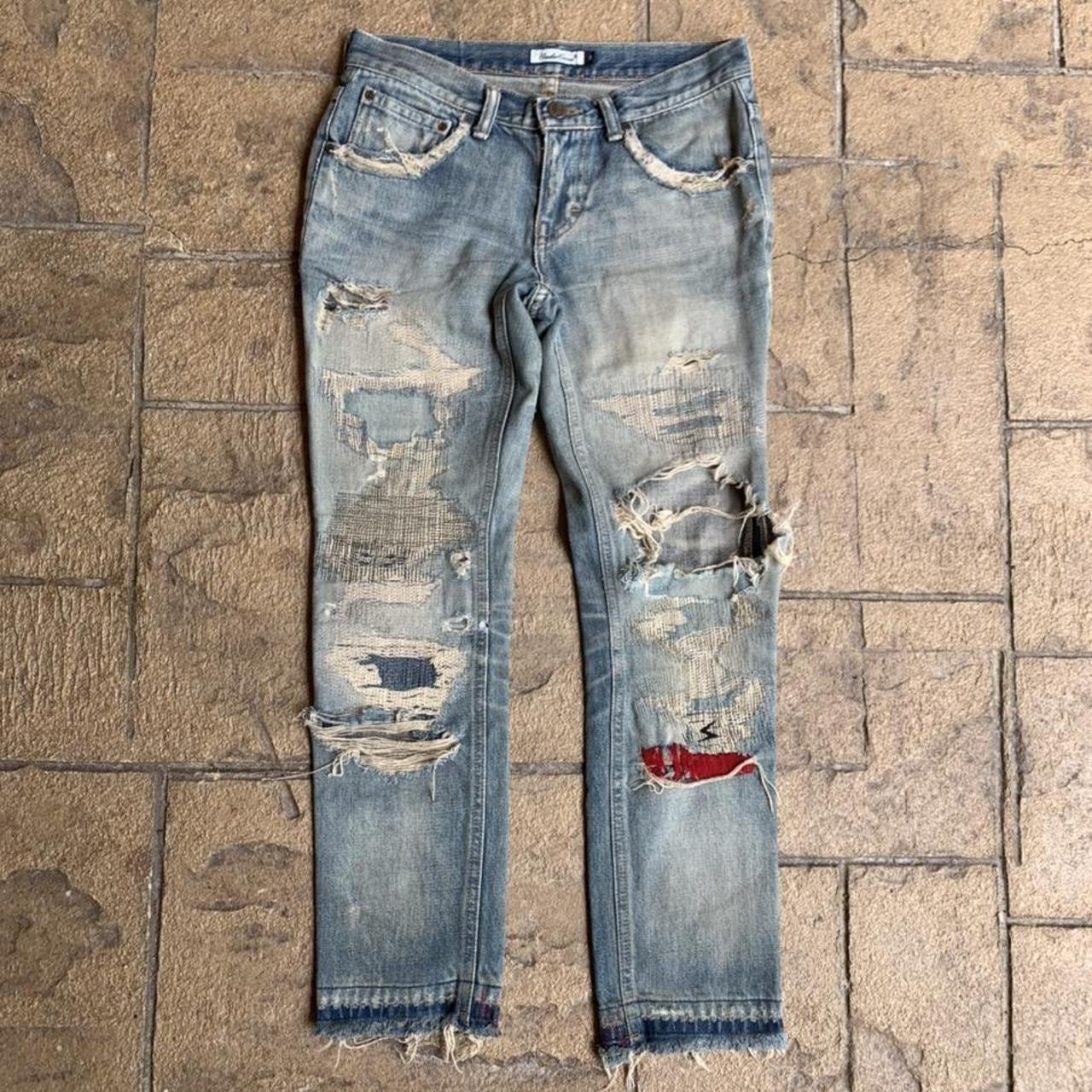 Undercover 68 64 Yarn Denim Rare pants Size... | Depop