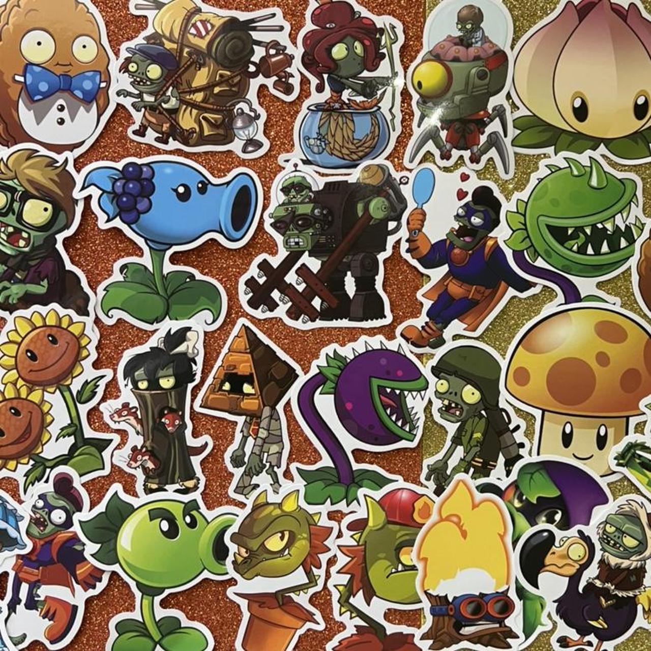 set of 50pcs pvz mix waterproof stickers Set of... - Depop
