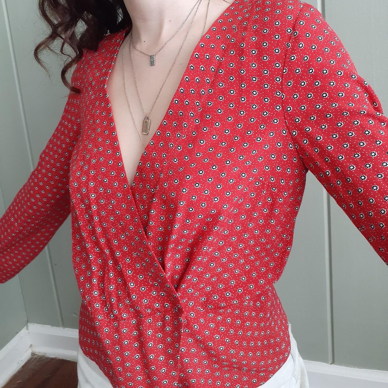 FROM MY CLOSET BRIGHT RED TOP ♧ 💥 This is the... - Depop