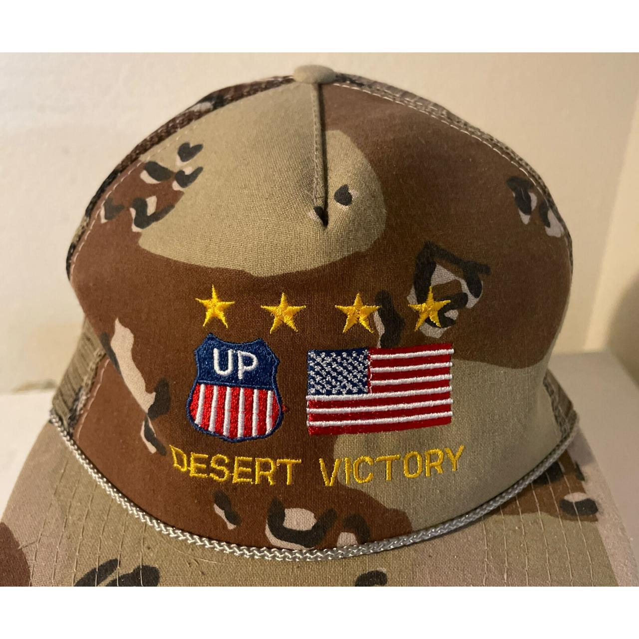 Union Pacific US Flag Desert Victory Hat... - Depop