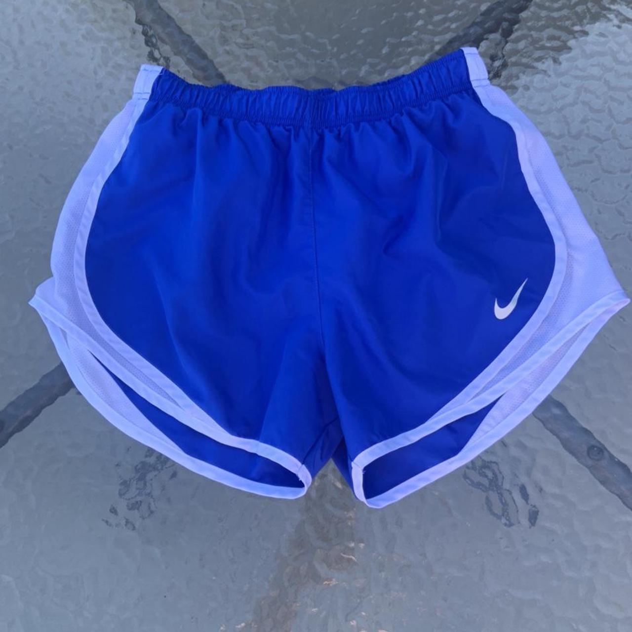 nike royal blue running shorts BRAND NEW WITHOUT... - Depop